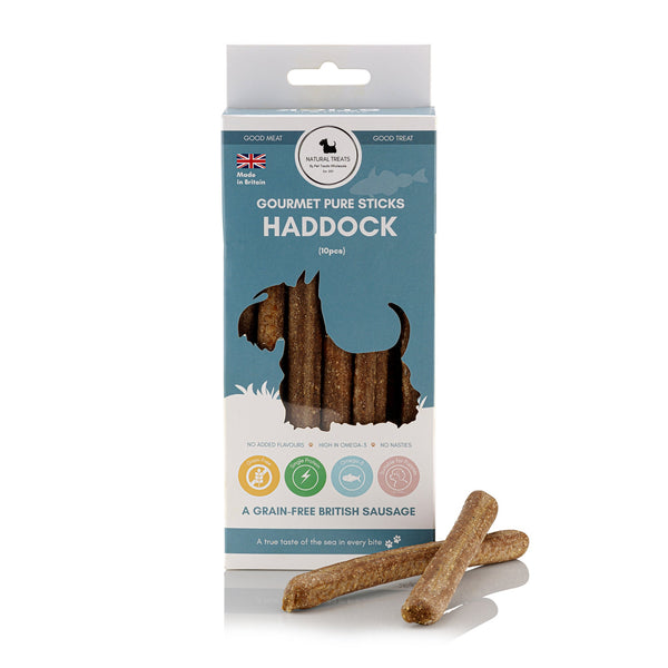 Haddock Multipack Gourmet Sticks – The Slobbery Dog Raw Ltd