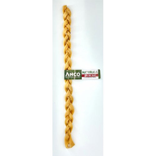 Anco Giant Beef Braid – The Slobbery Dog Raw Ltd